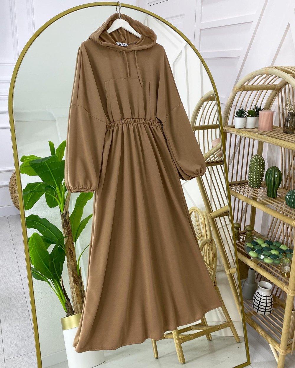 Gippa Elbise Bisküvi yeni sezon tesettür giyim